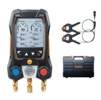 China Testo 550s Intelligent Digital Refrigerant Meter Dual Valve Group IP54 for sale