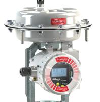 China Flowserve Logix 420 Smart Valve Controller Customized Pneumatic Control Valve with LCD for sale