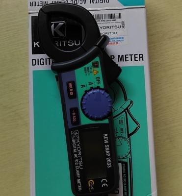 China Kyoritsu 2033 AC DC Clamp Meter 40A 300A True RMS Digital Multimeter for sale