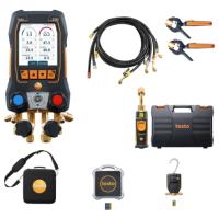 China Testo 558s Digital Manifold Pressure Gauge 0564 5581 with Touchscreen A3 A2L Compatible for sale