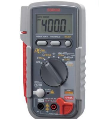 China Sanwa PC20 Digital Multimeter 6000 Counts True RMS Voltage Resistance Capacitance for sale