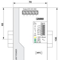 China Phoenix Contact QUINT4-PS 1AC 24DC 20A Power Supply 2904602 for sale