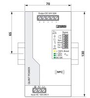 China Phoenix Contact QUINT4-PS Power Supply 24V DC 20A 1-Phase DIN Rail 2904602 for sale