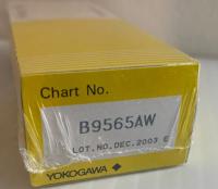 China YOKOGAWA B9565AW Foldable Recording Paper 114x40mm 0-100 Temperature Chart for UR10000 for sale