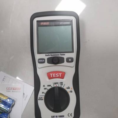 China CEM DT-5301 DT-5300B Digital Loop PSC Tester 2000 Counts In Stock for sale