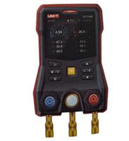 China UNI-T UT336E KIT Digital Manifold Gauge with 2 Wireless Clamps 3.5in Display for 162+ Refrigerants for sale