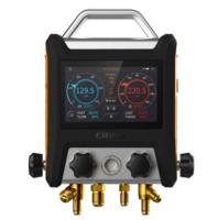 China Elitech MS-4000 4-Way Smart Digital Manifold Gauge 5 Inch Touch Screen 1 Year Warranty for sale