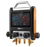 China Elitech MS-4000 4-Way Smart Digital Manifold Gauge 5 Inch Touch Screen 1 Year Warranty for sale