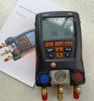 China Testo 549 Digital Manifold Meter with 0.5 psi Accuracy and 60 Refrigerants for HVAC OEM ODM for sale