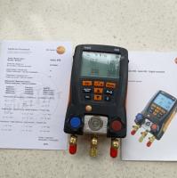 China Testo 549 Digital Manifold Meter with 0.5 psi Accuracy and 60 Refrigerants for HVAC OEM ODM for sale