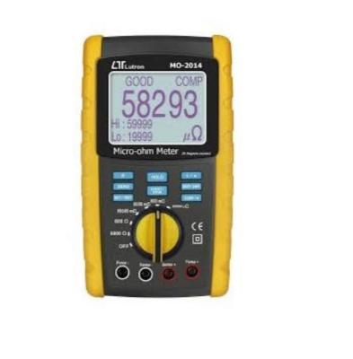 China Lutron MO-2014 Micro-Ohm Meter 1 Year Warranty ODM OEM Custom Support for sale