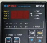 China Tecsystem NT538AD Temperature Control System 8 Channel for Electric Motors and Dry Type Transformers for sale