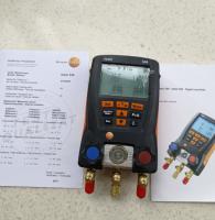 China Testo 549 Digital Manifold Meter with Integrated Temperature Measurement and 1 Year Warranty for OEM ODM Support for sale