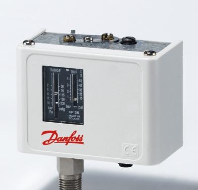 China danfoss KP and KPI pressure switches and thermostats are used for control, monitoring and alarm systems, KP36 ,KP35 ，060-113366 for sale