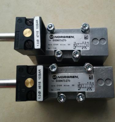 China New Sub-base Mounted Solenoid Valves SXE9573-Z70 for NORGREN SXE9573-Z71 for sale