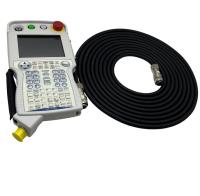 China Refurbished Yaskawa JZRCR-YPP01-1 Teach Pendant with 8M New Cable for DX100 Robot FlexPendant for sale