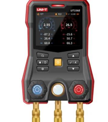 China UNI-T UT336E KIT Digital Manifold Gauge 2 Wireless Temperature Clamps 3.5
