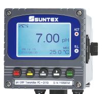 China SUNTEX PC-3100 PC-3100RS PC-3310 PC-3310RC Microcomputer pH/ORP Transmitter for sale