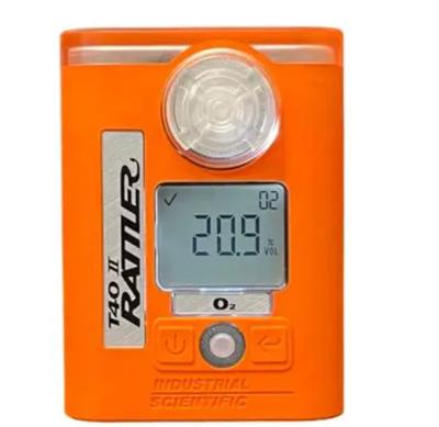 China Industrial Scientific T40 II Rattler Portable Single Gas Monitor and T-Dock workers in hazardous environments for sale
