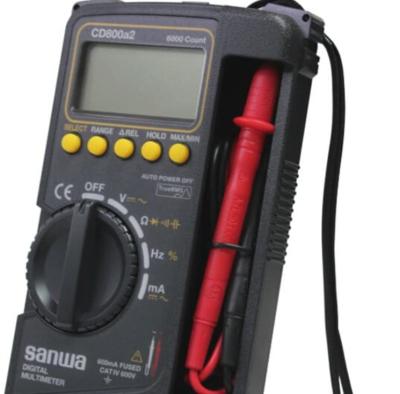 China Sanwa CD800a | CD800a2 | CD800a3 | Digital Multimeter with Tough Body Cover,600V for sale