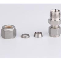 China Swagelok 316 Stainless Steel Connector Adapter with 1/16 to 1 1/2 in. (3 to 25 mm) Sizes and 1 Year Warranty for sale