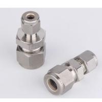 China Swagelok 316 Stainless Steel Connector Adapter with 1/16 to 1 1/2 in. (3 to 25 mm) Sizes and 1 Year Warranty for sale