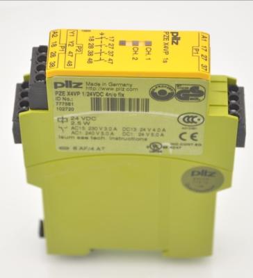 China Pilz 774730 Safety Relay, E-STOP Monitoring, 1/2 Ch, 3NO 1NC, 24 VDC, Screw, PNOZ Series for sale