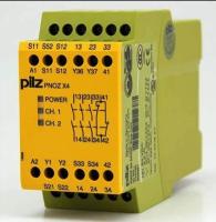 China Pilz 774730 Safety Relay, E-STOP Monitoring, 1/2 Ch, 3NO 1NC, 24 VDC, Screw, PNOZ Series for sale