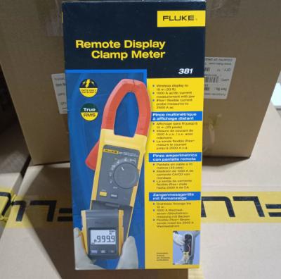 China New Original Fluke 381 True RMS AC/DC Clamp Meter with 999.9 A Range and Remote Display for sale
