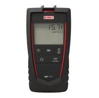 China KIMO  Portable Differential Pressure Meter MP 110 / 111 / 112 / 115 Manometer for sale