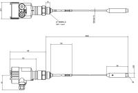 China vega VEGAFLEX 81 TDR sensor for continuous level and interface measurement of liquids ,FX81.ACSBVLHXADAX for sale