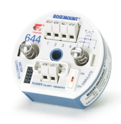 China Rosemounte Temperature Measurement Sensor 644 Industrial Temperature Transmitter for sale