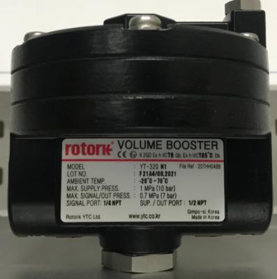 China Original Rotork YTC YT-320N1 Volume Booster Valve Positioner for sale