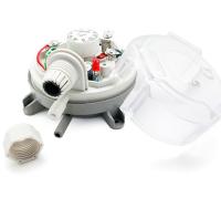 China Differential Pressure Switch 50~5000pa Waterproof Heating Ventilation Furnace Vent Air Pressure Switch for sale