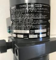 China Rosemounte type 646 Electro-Pneumatic Transducer Mounted on a Sliding‐Stem Actuator for sale