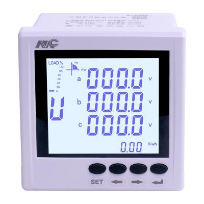 China 1000V DC Solar Power Meter with RS485 Interface - Bidirectional Current Voltage Analyzer for Solar Systems for sale
