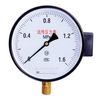 China YTZ150 Differential Pressure Gauge with Remote Transmission 1.6MPa 60MPa Range M20×1.5 Connection for sale
