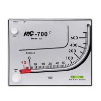 China MC-700 Red Oil Differential Pressure Meter 190×150×32mm with ±3% Accuracy for Aquaculture and Clean Rooms for sale