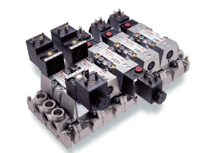China Norgren SXE9573 Air Solenoid Valve 24V DC 220V AC with 1230 l/min Flow Rate and 1.8-10 bar Working Pressure for sale