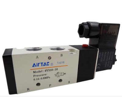 China Airtac 1MPa Pneumatic Air Solenoid Valve 220V/24VDC 4.8W 2-Way with IP65 Protection for sale