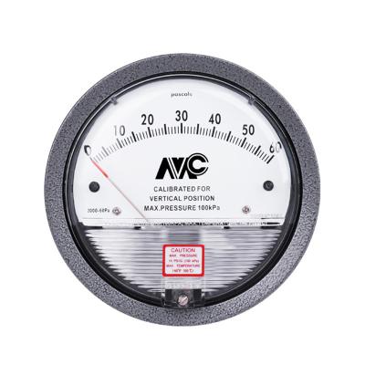China MC2000 Series 100mm Micro Differential Pressure Gauge 1-60 MPa Range Aluminum Construction for sale