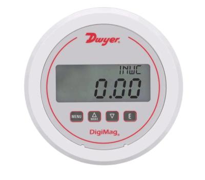 China DM-1000 Dwyer Digital Pressure Gauge 0-0.25'' WC with ±1% Accuracy and NEMA 4X Rating for sale
