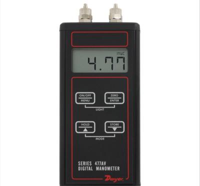 China Dwyer 477AV-000 Digital Pressure Gauge 80mm Differential Pressure Manometer with ±0.5% Accuracy and 0-1.00