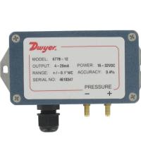 China Dwyer 677B Differential Pressure Transmitter 302 SS 15 psi 100 kPa ±0.4% FS 4-20mA for sale