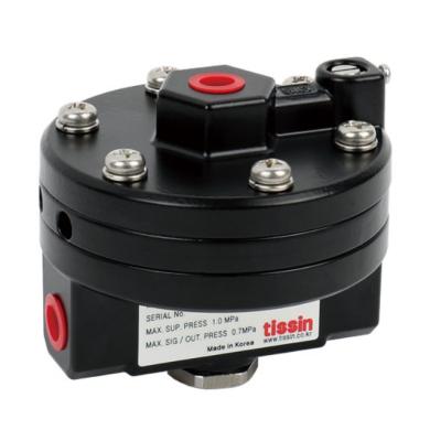 China TISSIN TS100 Pneumatic Volume Booster 0.4-0.7MPa Control Valve Positioner Flow Amplifier for sale