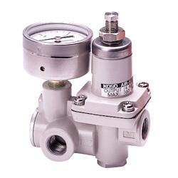 China PRF400 Air Filter Regulator Pressure Reducing Valve 400kPa 800kPa with Rc 1/4 and 1/4NPT Connections for Instrument Air Systems for sale
