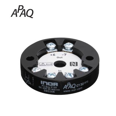 China Inor APAQ C130RTD 2-Wire Temperature Transmitter 6-32VDC for Pt100/Pt1000 with NFC Wireless Configuration for sale