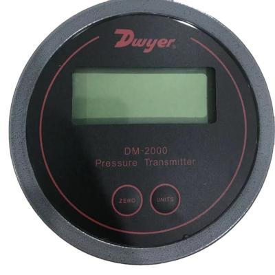 China DM-2002 Digital Differential Pressure Gauge 100mm IECEE Certified with 4-20mA Output for sale
