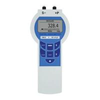 China HM35 Digital Differential Pressure Gauge 0.05% Accuracy Handheld Manometer 10742 Data Logging for sale