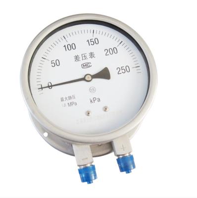 China PTFE Protected Stainless Steel Pressure Gauge 316L Chamber 4